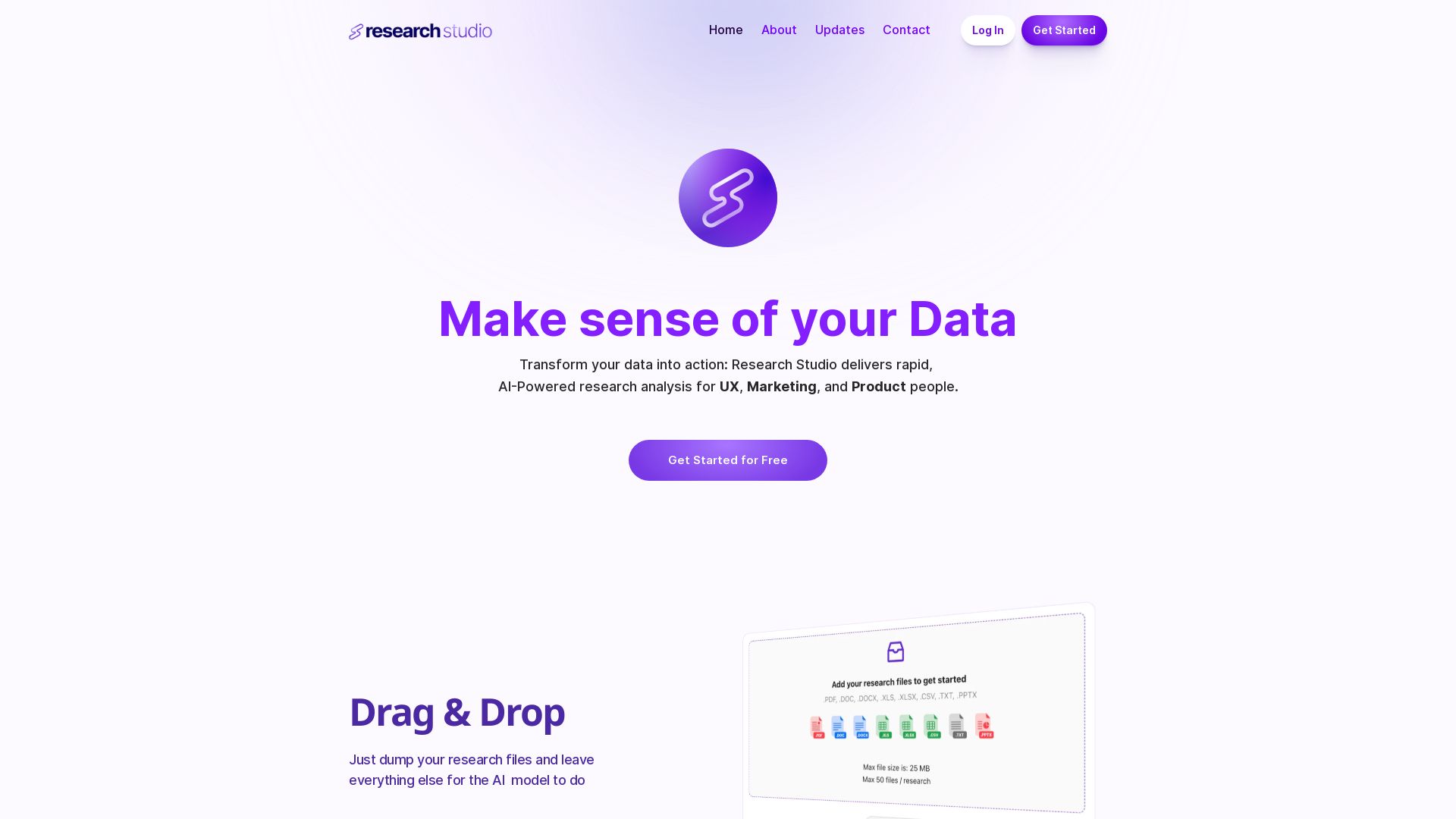 Research Studio | Turning Data into Action | Futureen