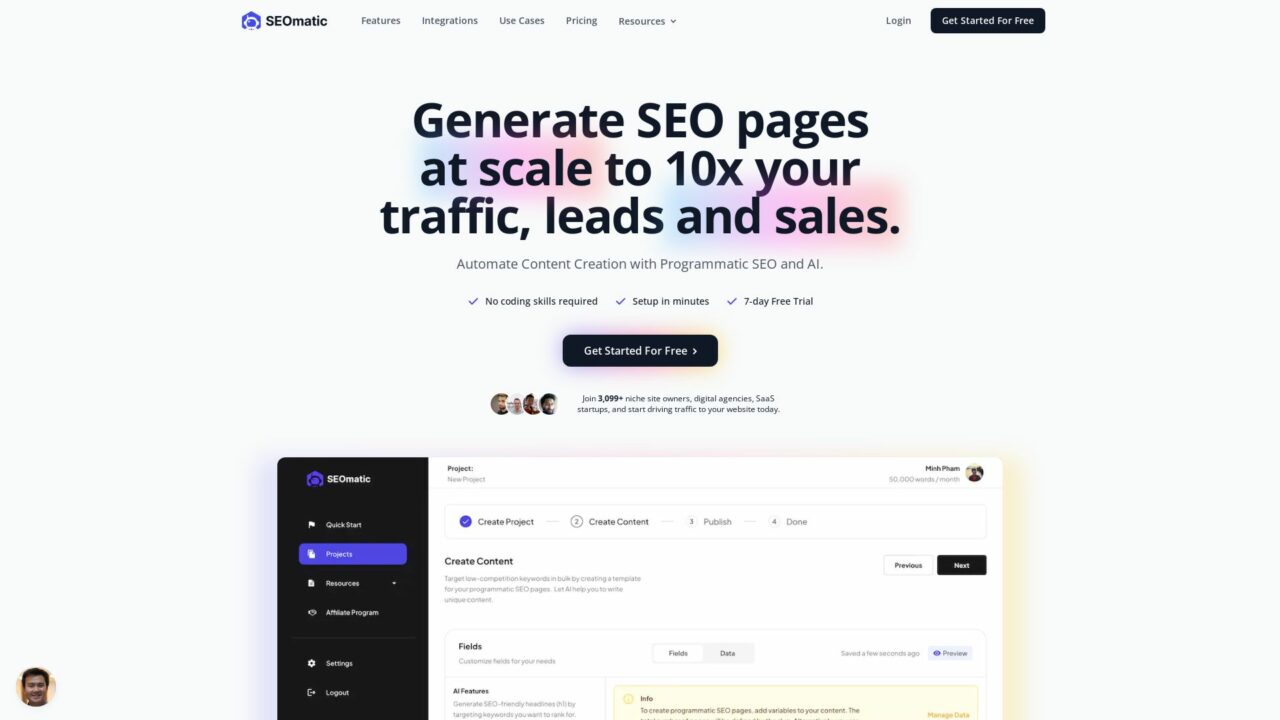 SEOmatic | Automate and Scale Your Content Creation | Futureen