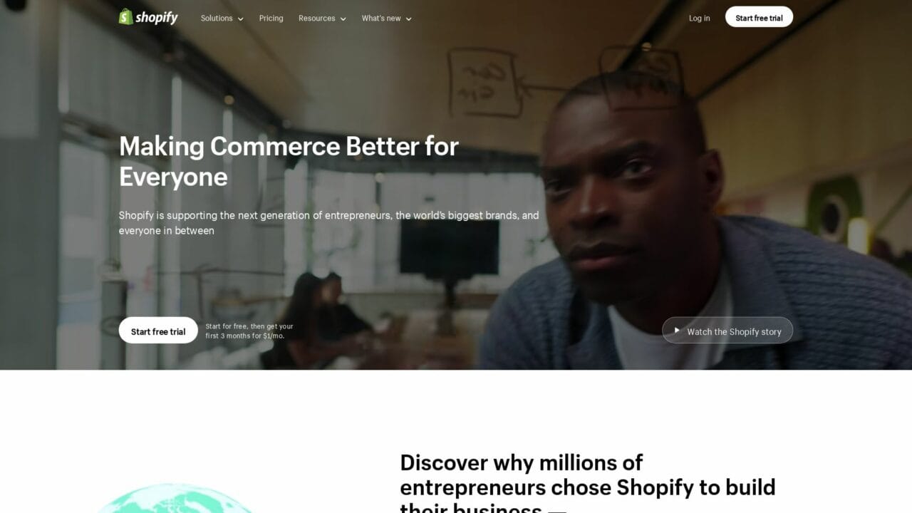 Shopify 🛍️: Start & Grow Your E-commerce – 3-Day Free Trial | Futureen