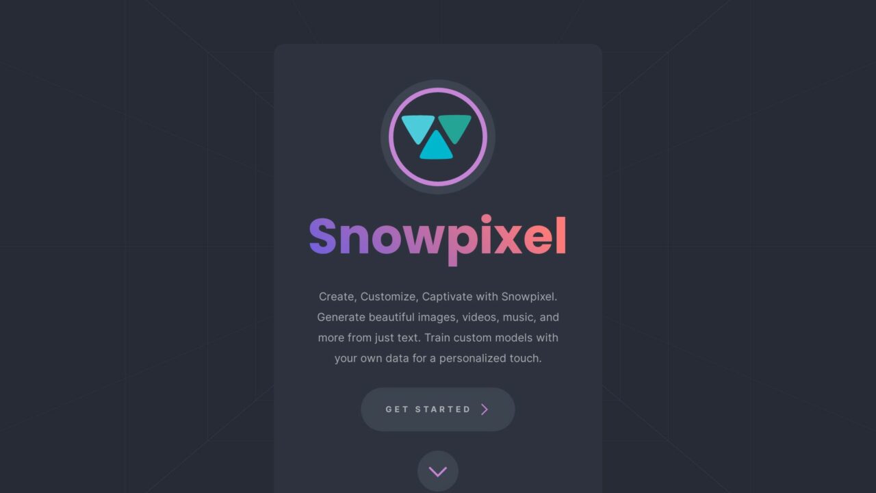 Snowpixel App | Boost Your Creativity with Generative Media | Futureen