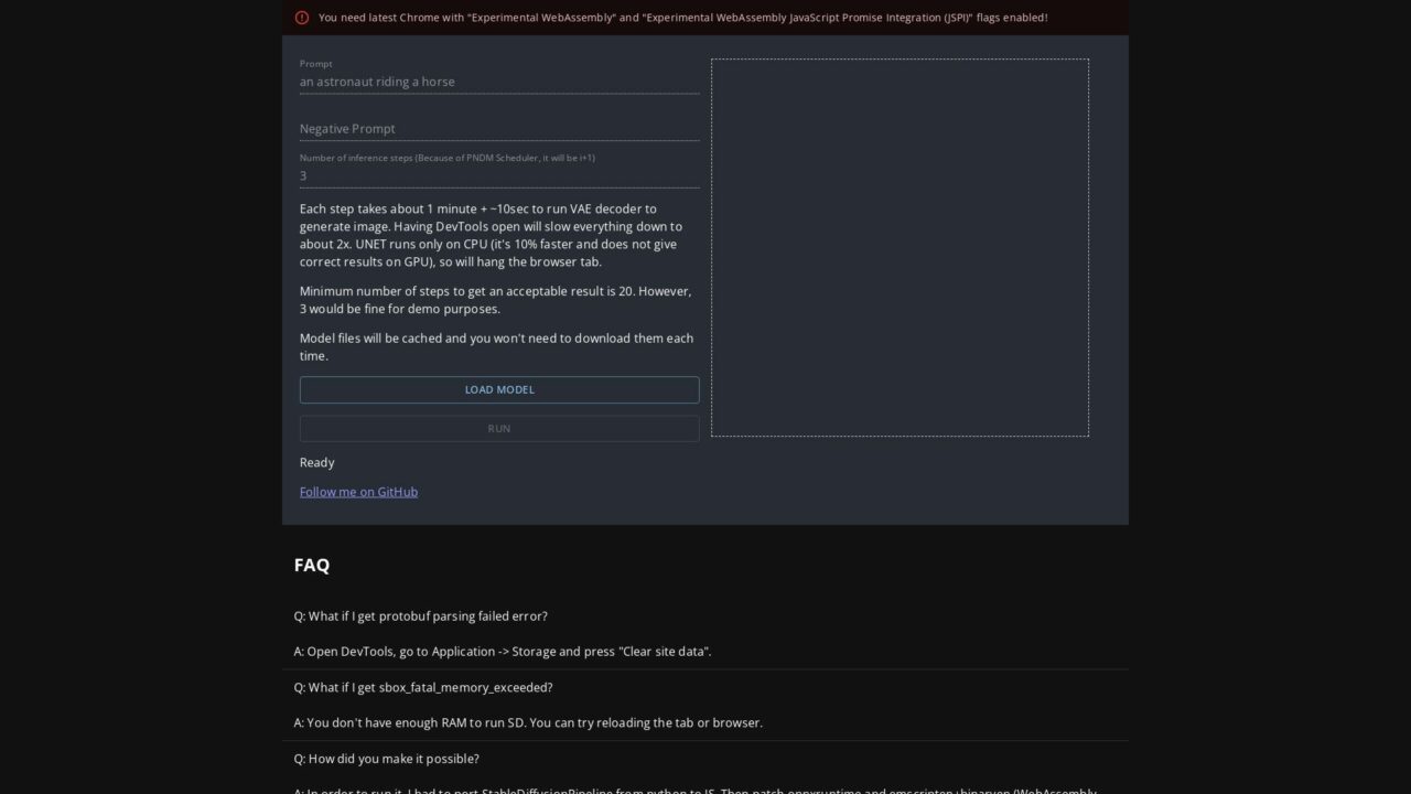 islamov.ai | Stable Diffusion WebGPU Demo | Futureen