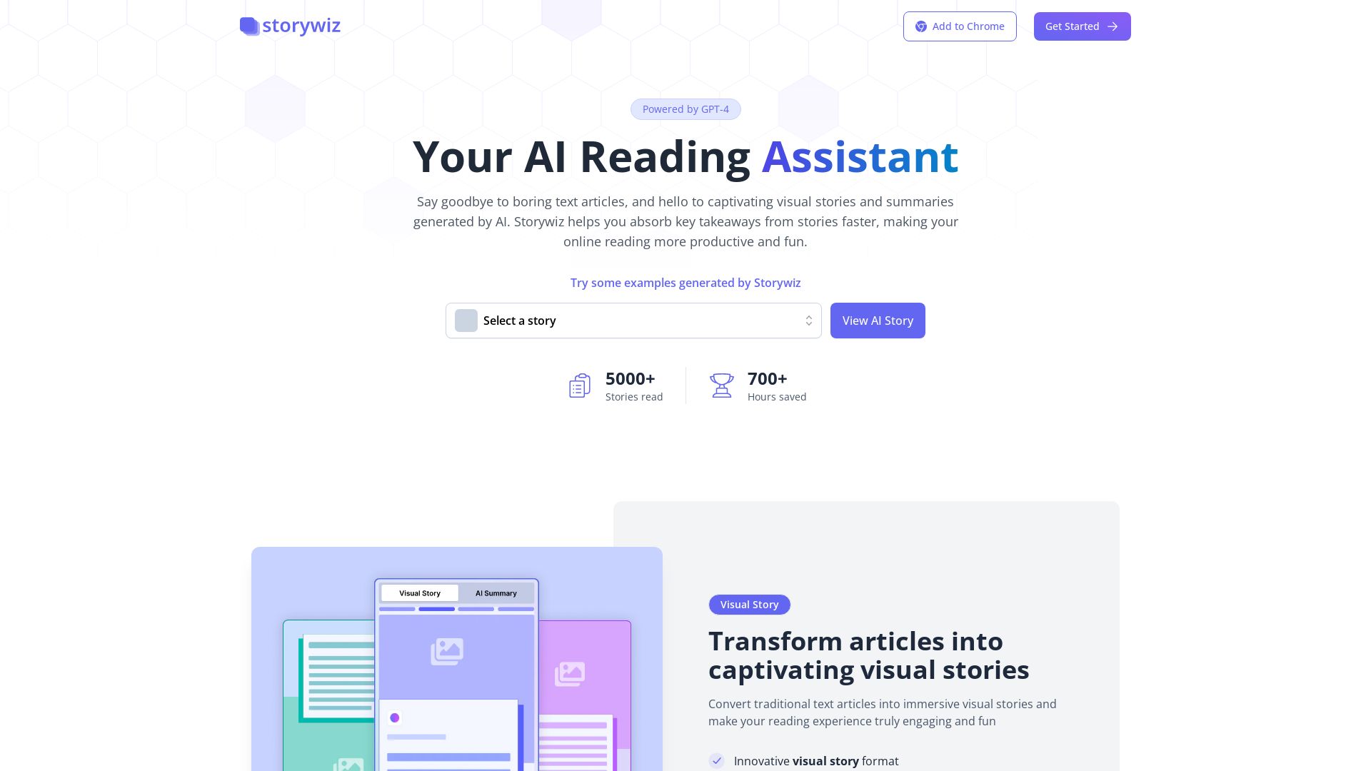 Storywiz | AI Reading Assistant for Quick Learning | Futureen