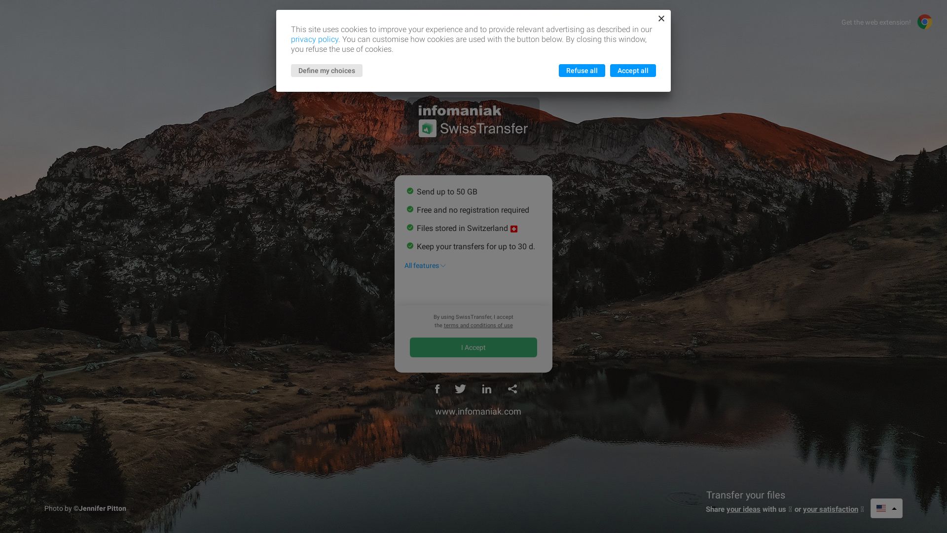 We Transfer | Free Tool for Secure Large File Sharing | Futureen
