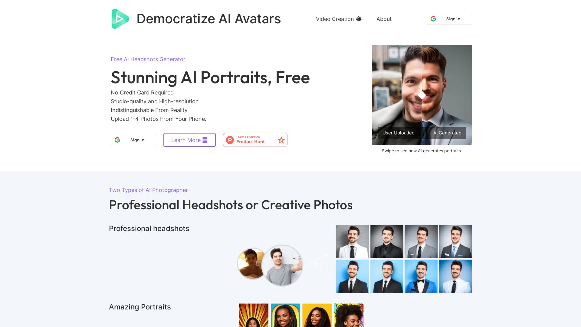 A2E Photo | Convert selfies into AI-generated portraits for free | Futureen