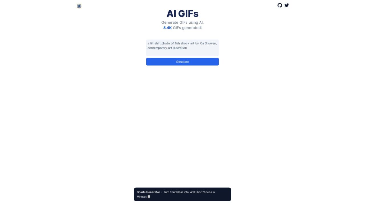 Create high-quality animated GIFs using AI. | Futureen
