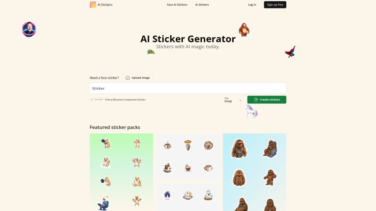 AI Sticker Generator | Create unique and personalized stickers for ...