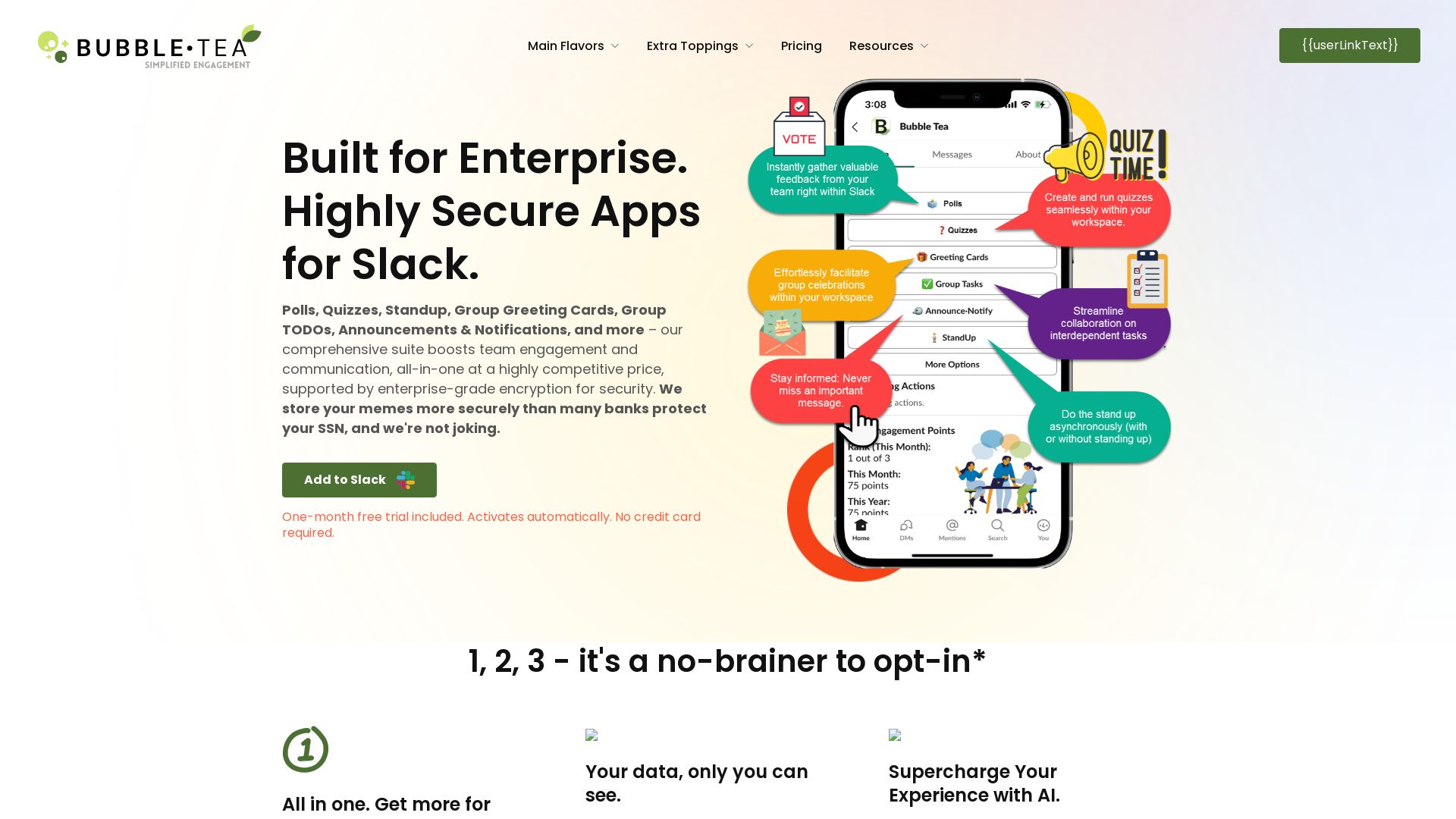 Bubble Tea | Enhance Team Collaboration in Slack Easily | Futureen