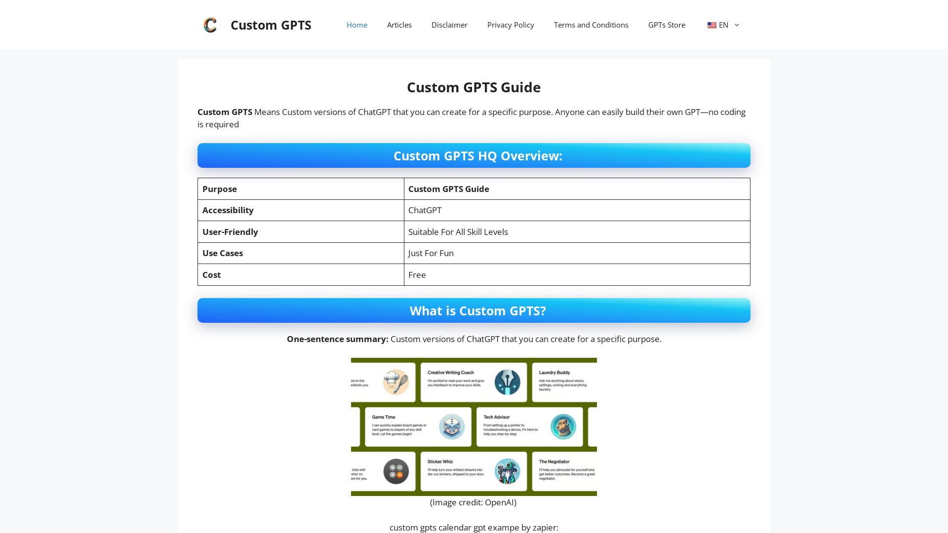 Custom GPTs | Build Personalized AI Assistants Without Coding | Futureen