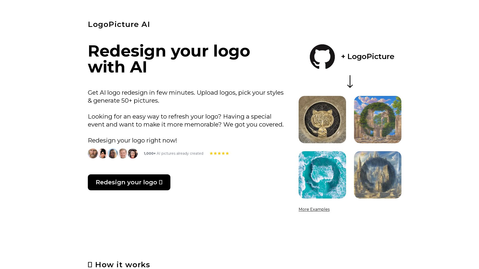 LogoPicture AI | Create captivating optical illusion art easily | Futureen