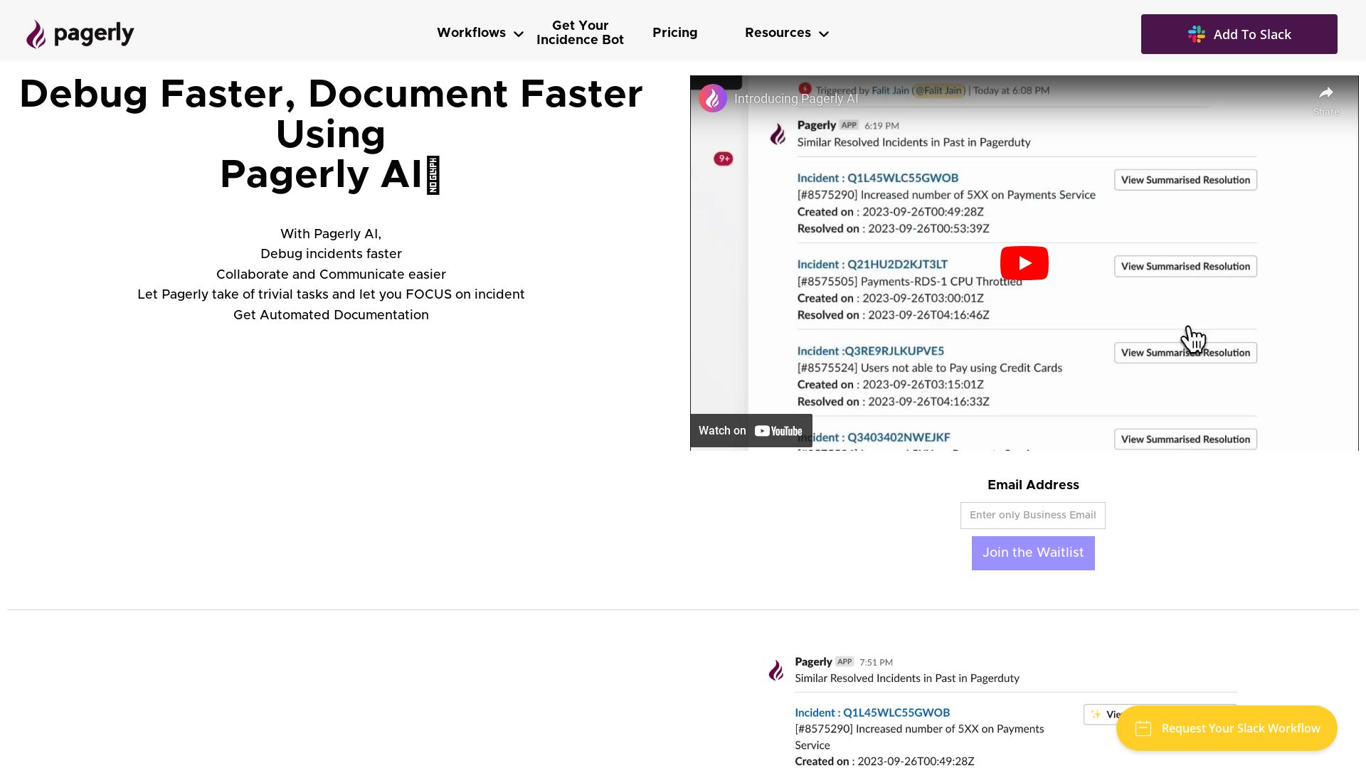 Pagerly AI | Automate Incident Management and Streamline Workflows | Futureen