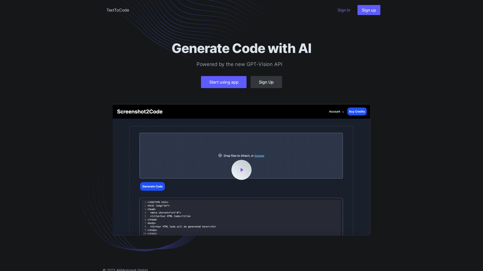 Screenshot2Code | Convert Website Screenshots into Functional Code | Futureen