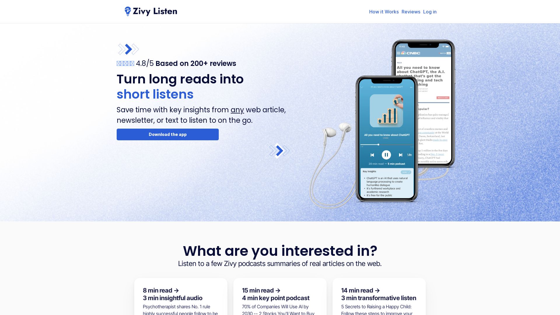 Zivy Send | Turn Articles into Engaging Audio Podcasts | Futureen