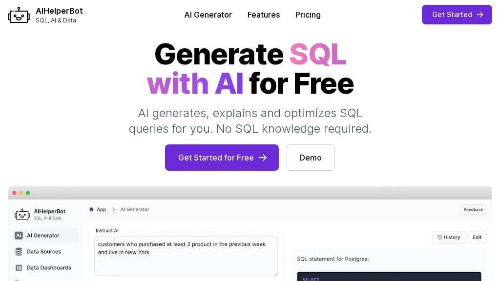 Ai Sql Bot Simplify Your Sql Queries With Ease Futureen