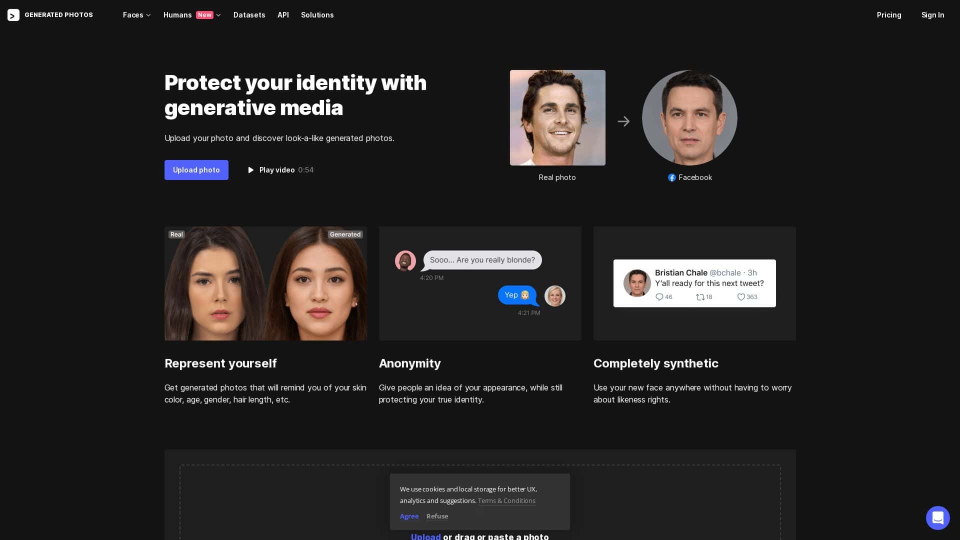 Anonymizer | Safeguard Your Identity with AI-Generated Faces | Futureen