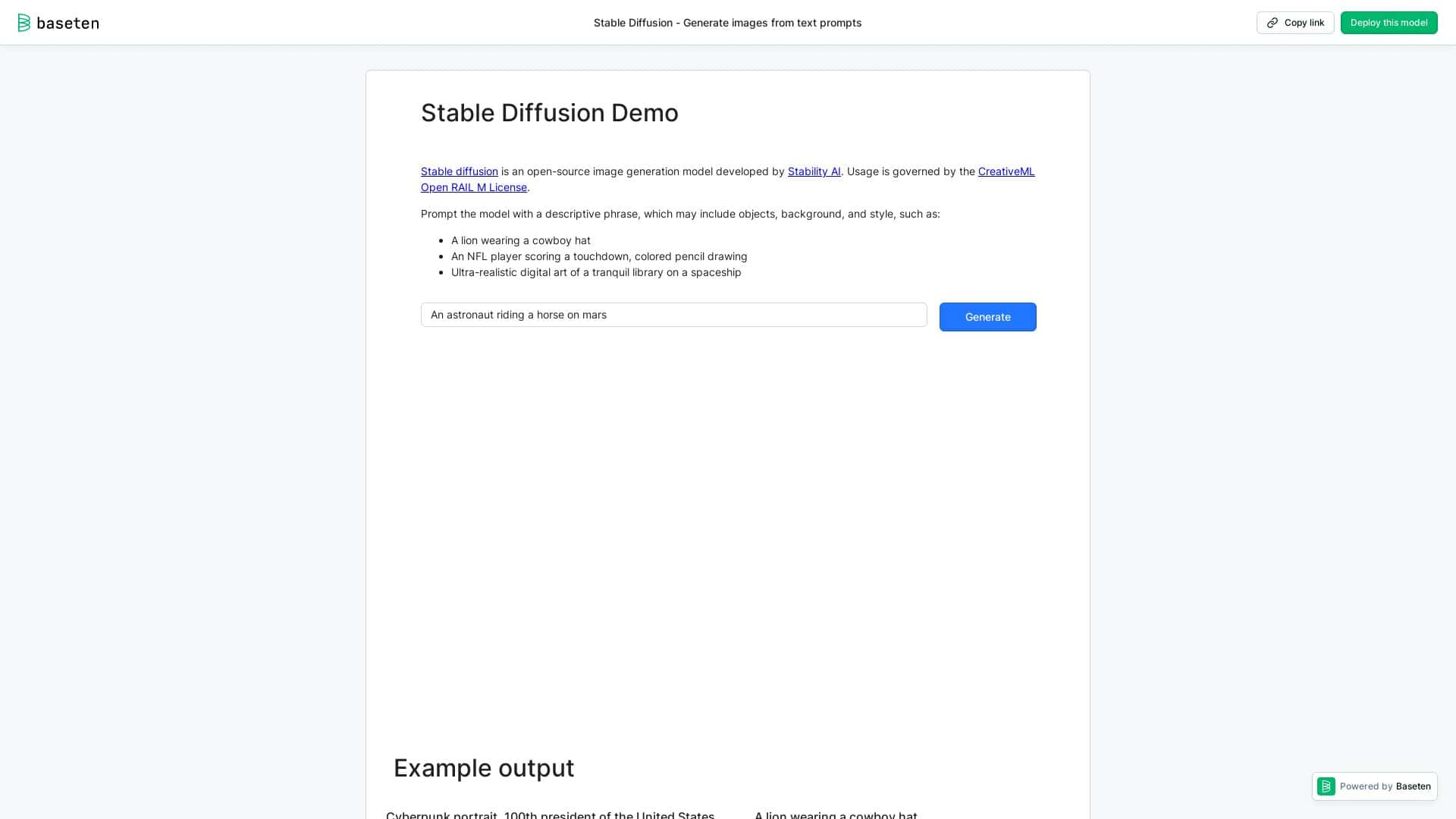 Baseten | Easy AI Model Deployment Made Simple | Futureen