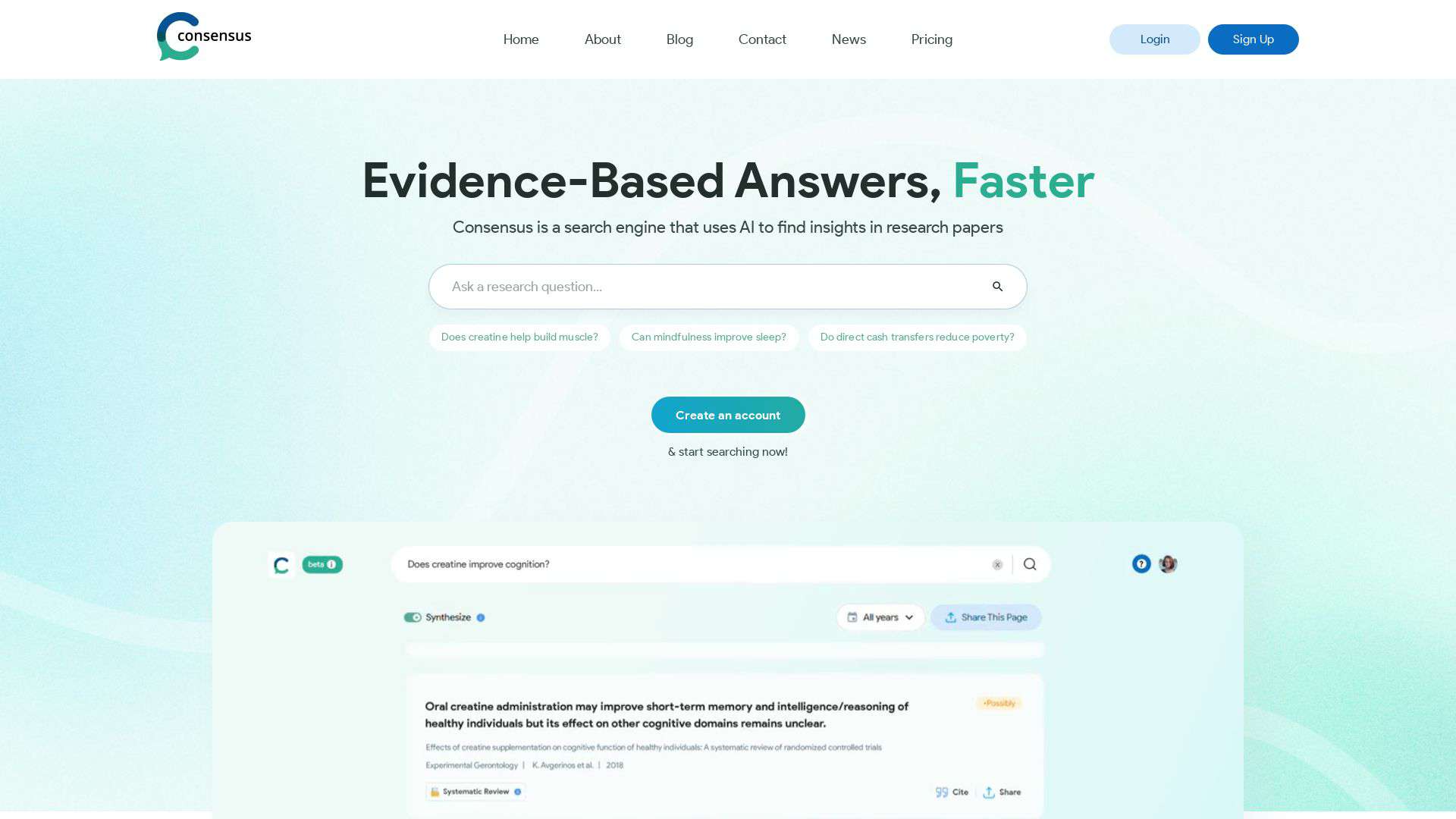 Consensus | Transform Your Research Using AI Insights | Futureen