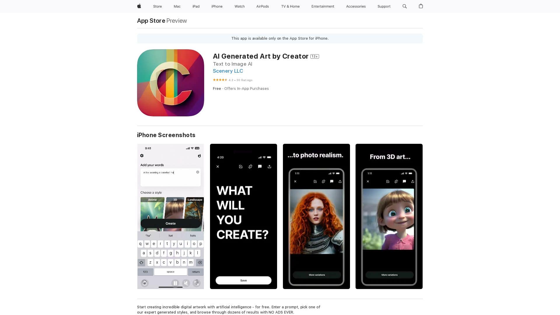 Creator AI-Generated Art | Turn Text into Beautiful Artworks | Futureen