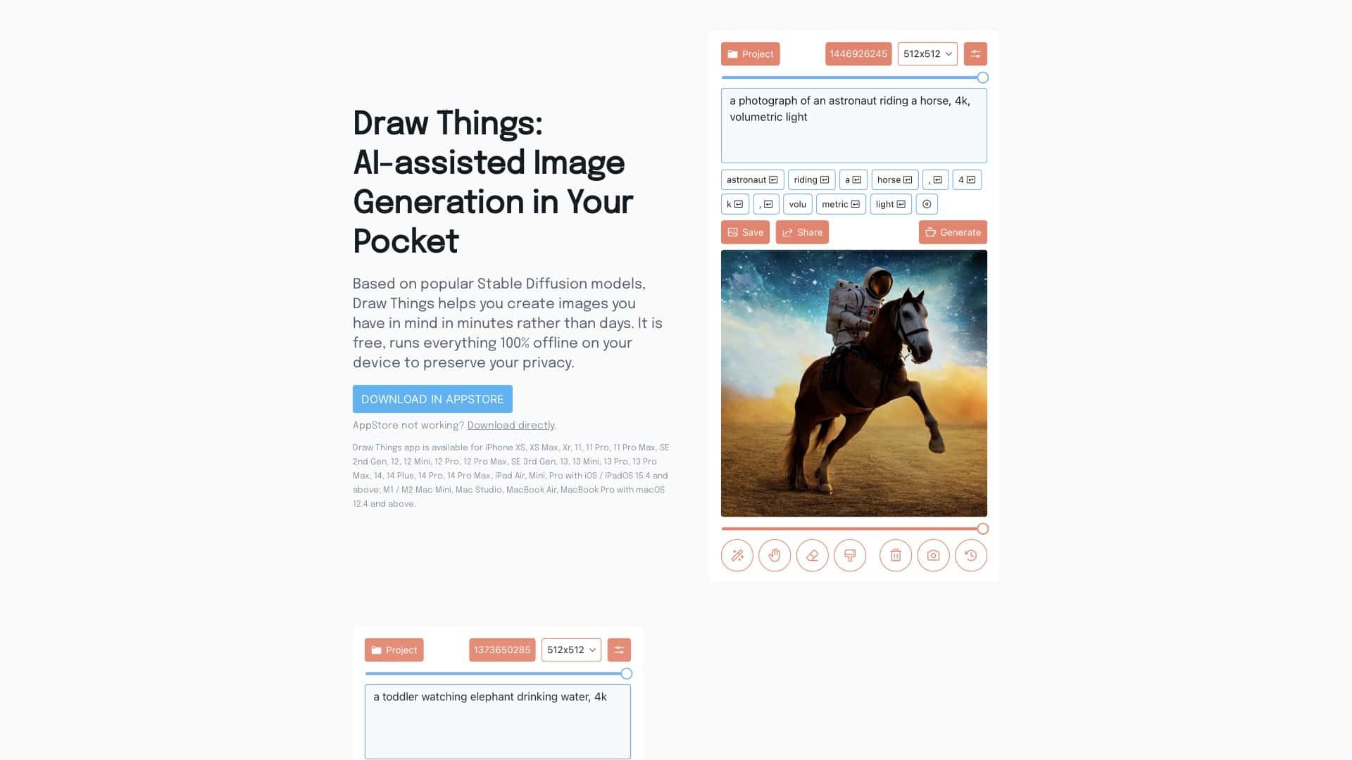 Draw Things | Create Visuals Offline with AI | Futureen
