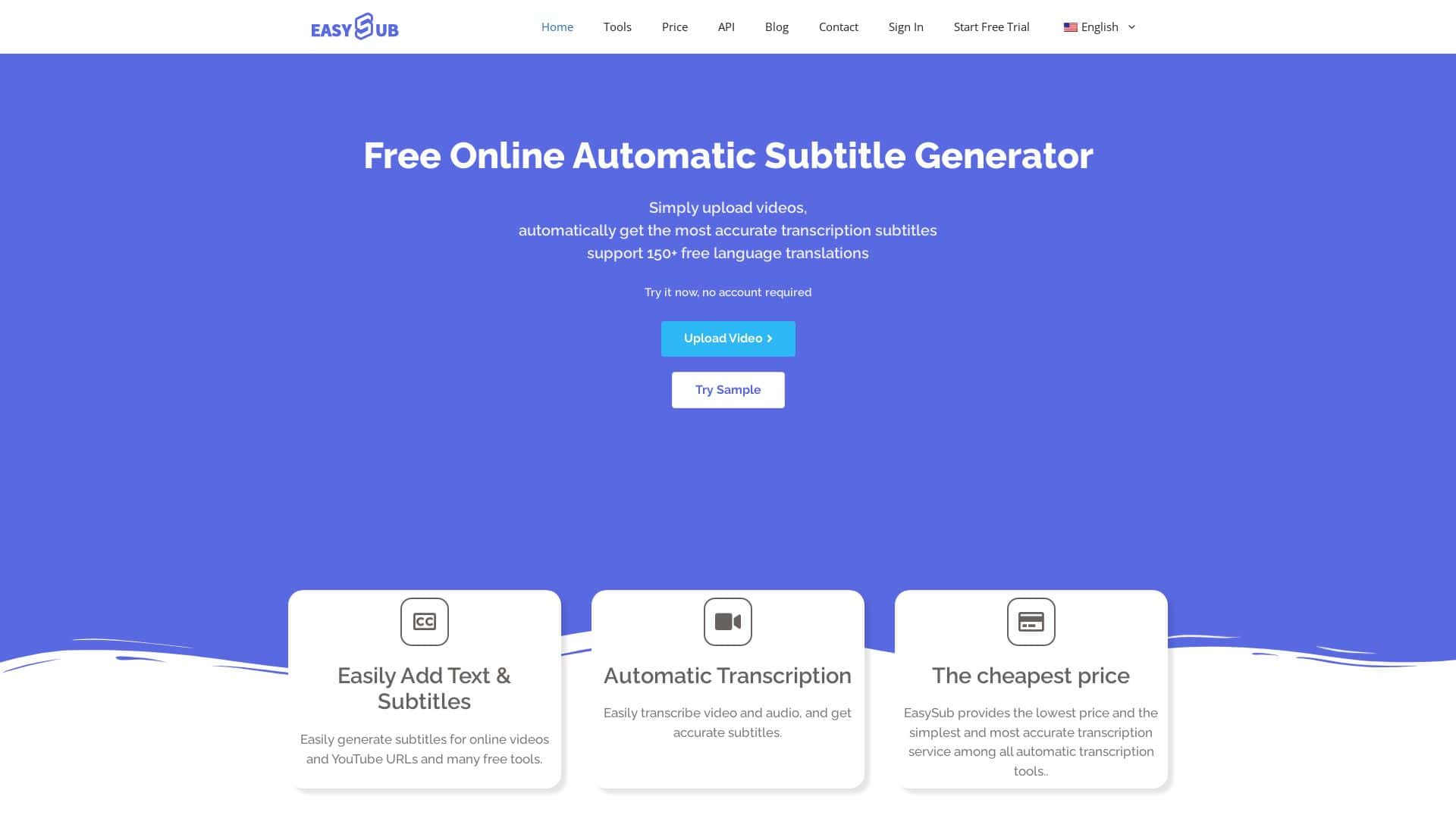 EasySub | AI-Powered Tool for Automated Video Subtitles | Futureen