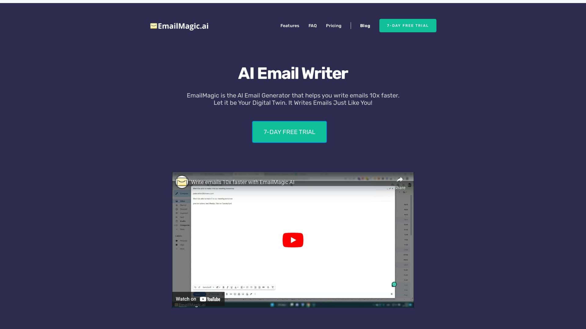 EmailMagic AI | Streamline Your Email Communication with Ease | Futureen