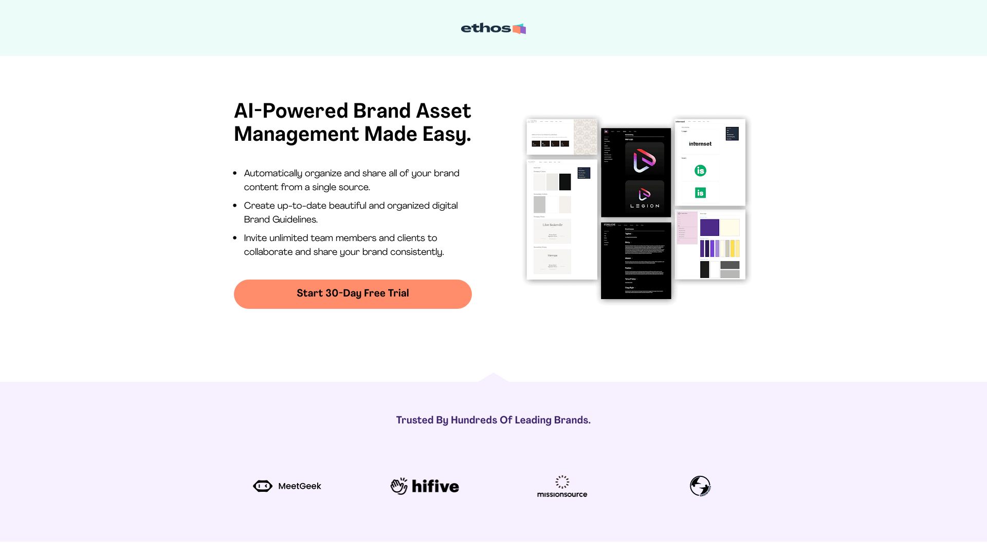 Ethos | Simplifying Brand Management with AI | Futureen