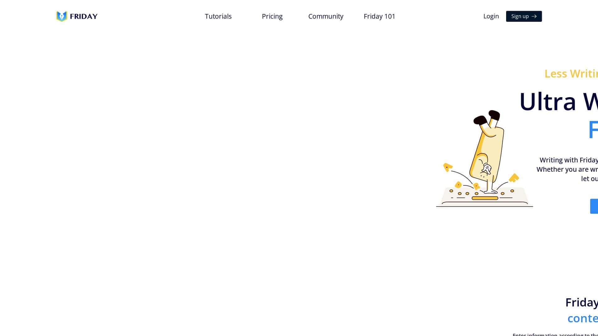 Hey Friday AI | Easy Content Creation Powered by AI | Futureen