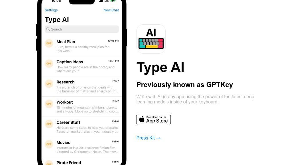Type AI | Enhance Your Mobile Typing Experience | Futureen