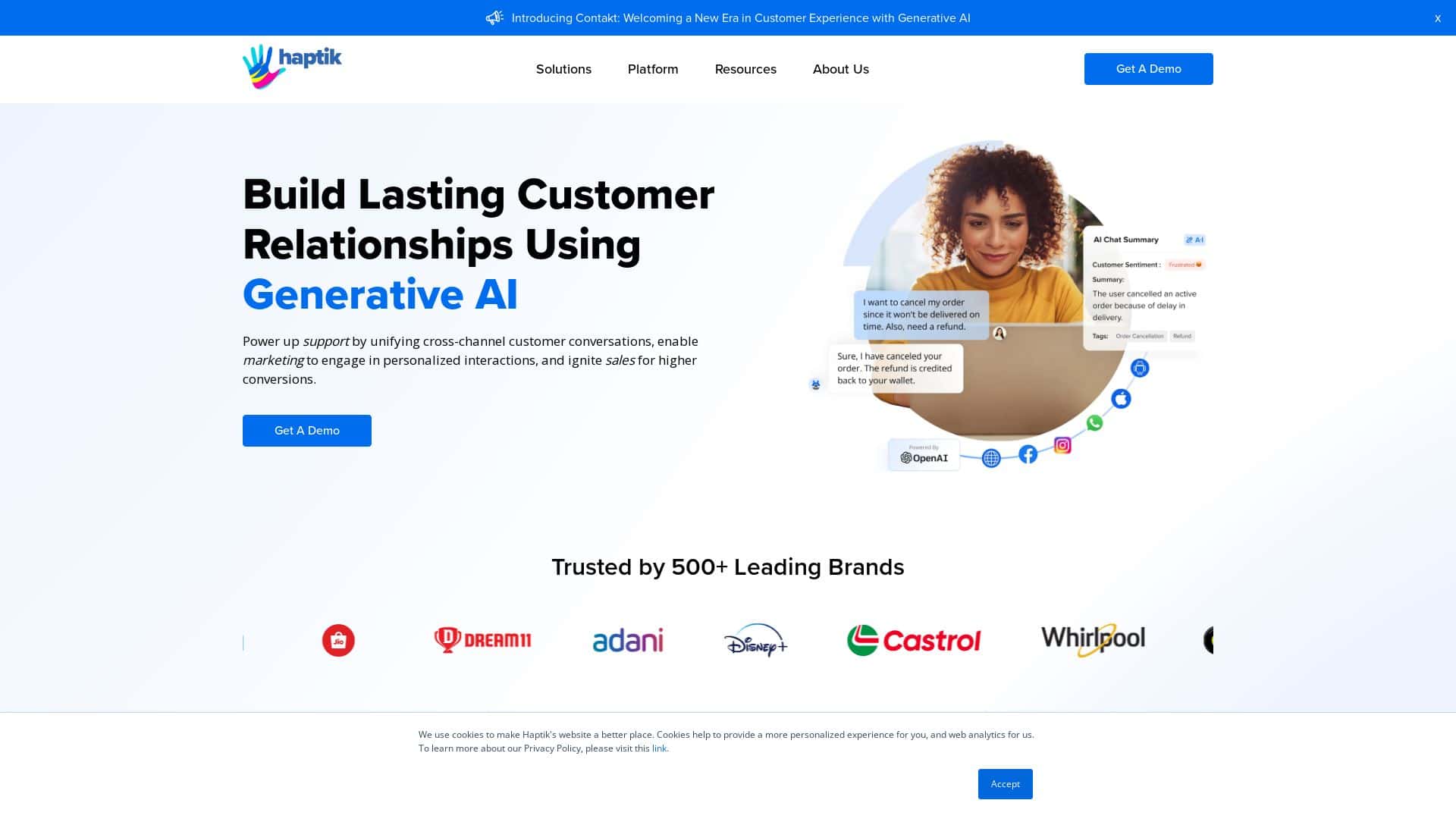 Haptik | Elevate Customer Engagement with AI-Powered CRM | Futureen