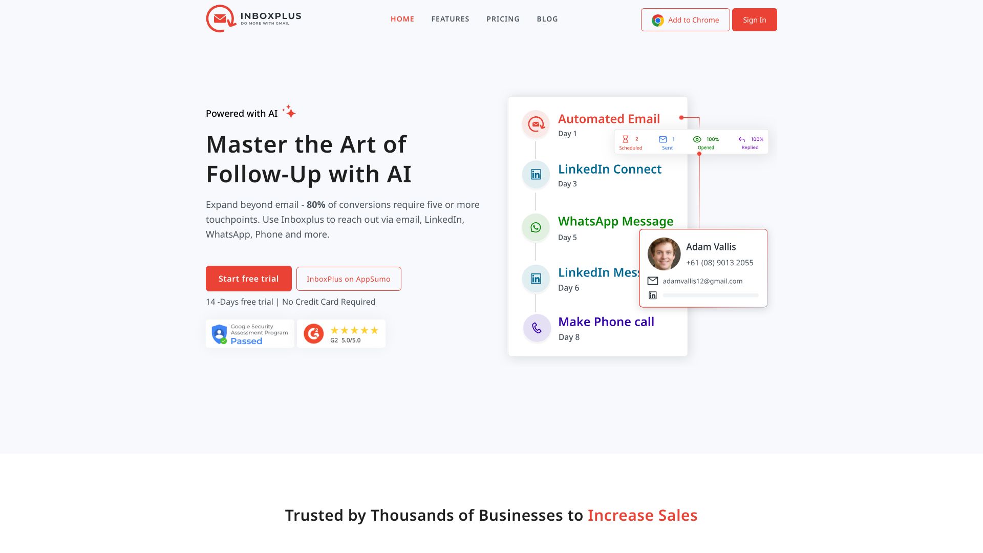 InboxPlus ️ Automate Follow-Ups & Capture More Leads! | Futureen