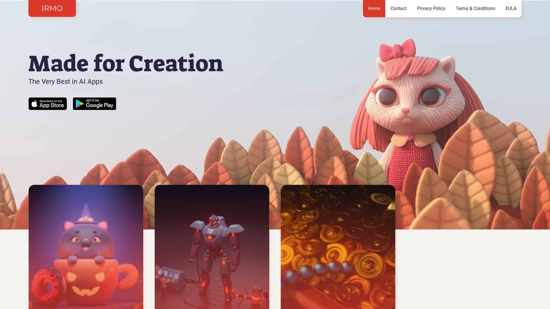 Irmo | Effortless AI Art Creation for Everyone | Futureen