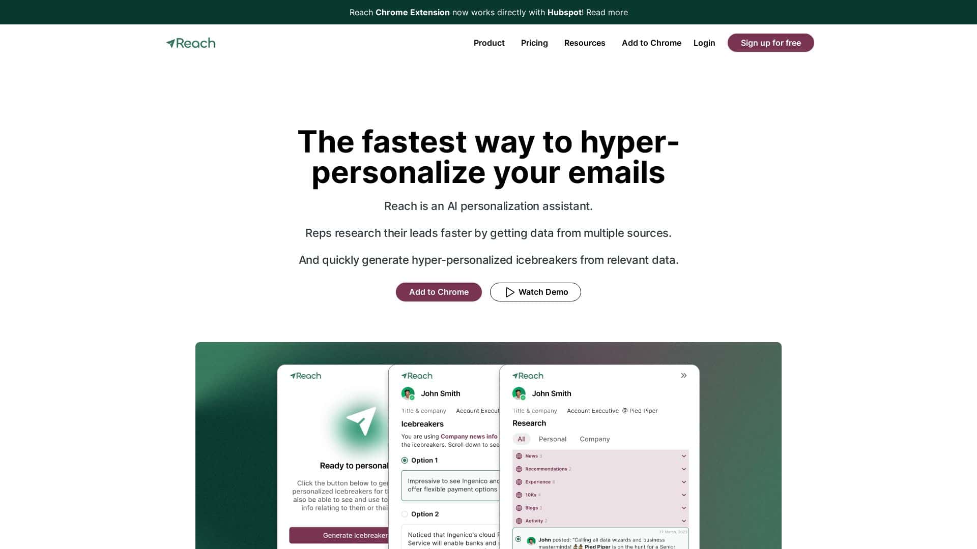 Magicreach | Simplify Cold Outreach with AI Personalization | Futureen