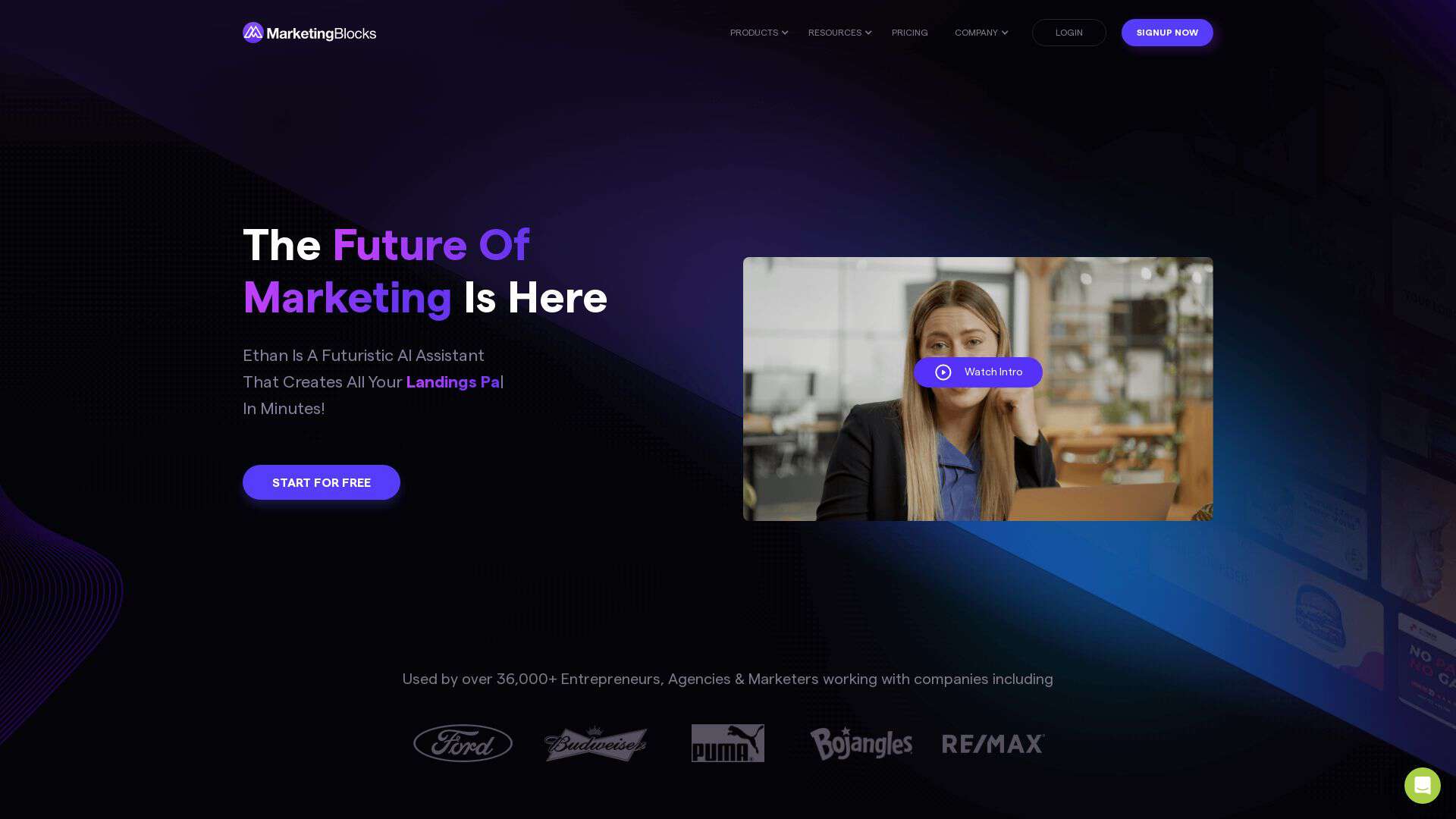 MarketingBlocks | Simplify Your Marketing Tasks with AI Tools | Futureen