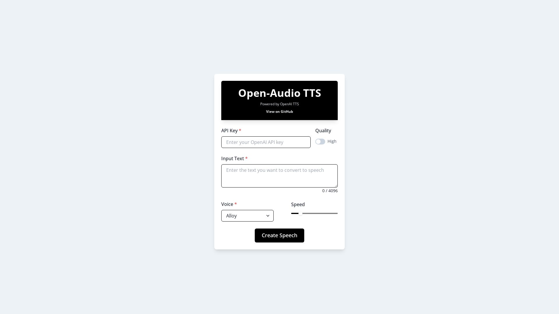 Open-Audio TTS | Effortless Text-to-Speech Transformation | Futureen