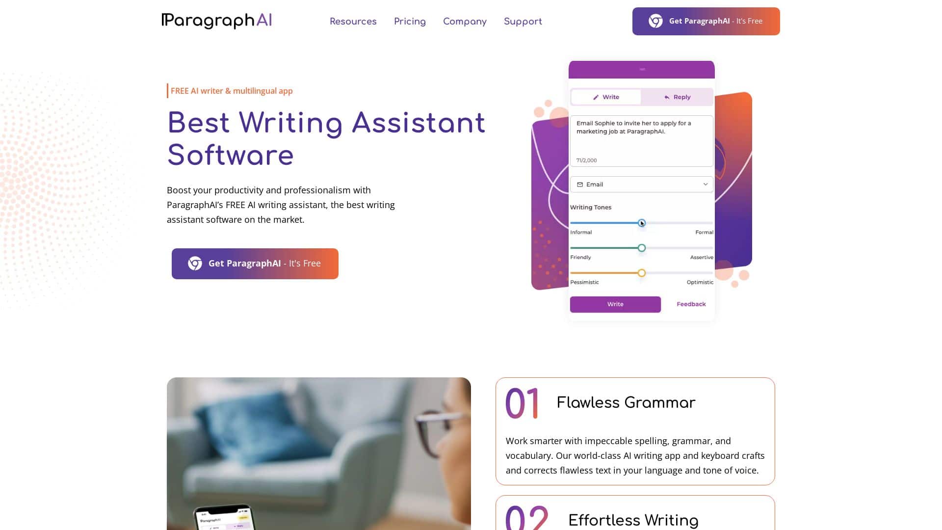 Paragraph AI | A Clever Approach to Enhance Your Writing | Futureen