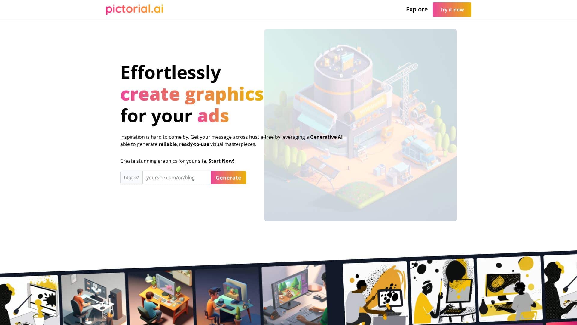 Pictorialai | AI-Powered Tool for Eye-Catching Web Graphics | Futureen