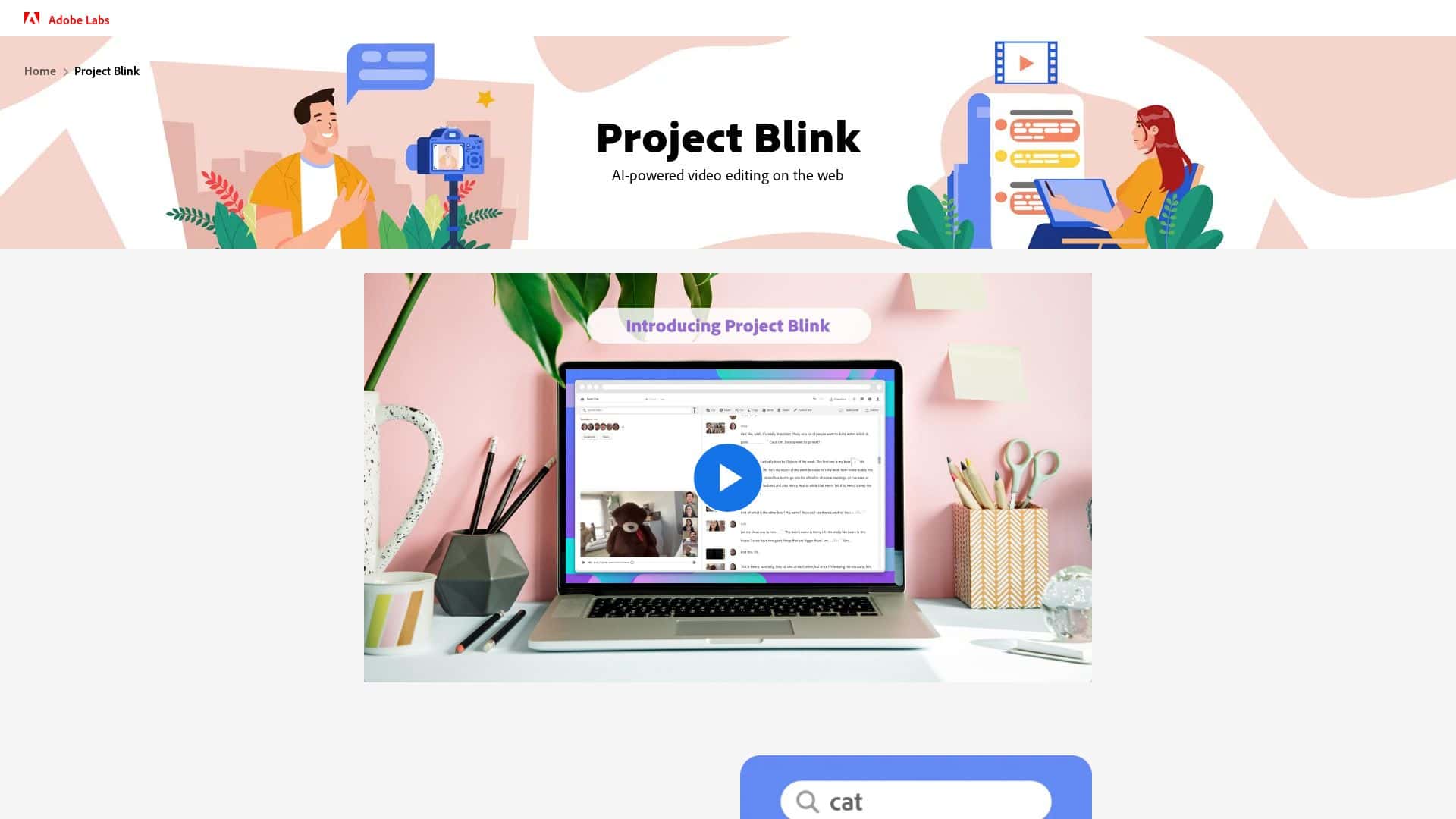 Project Blink | Redefining Video Editing for Everyone | Futureen