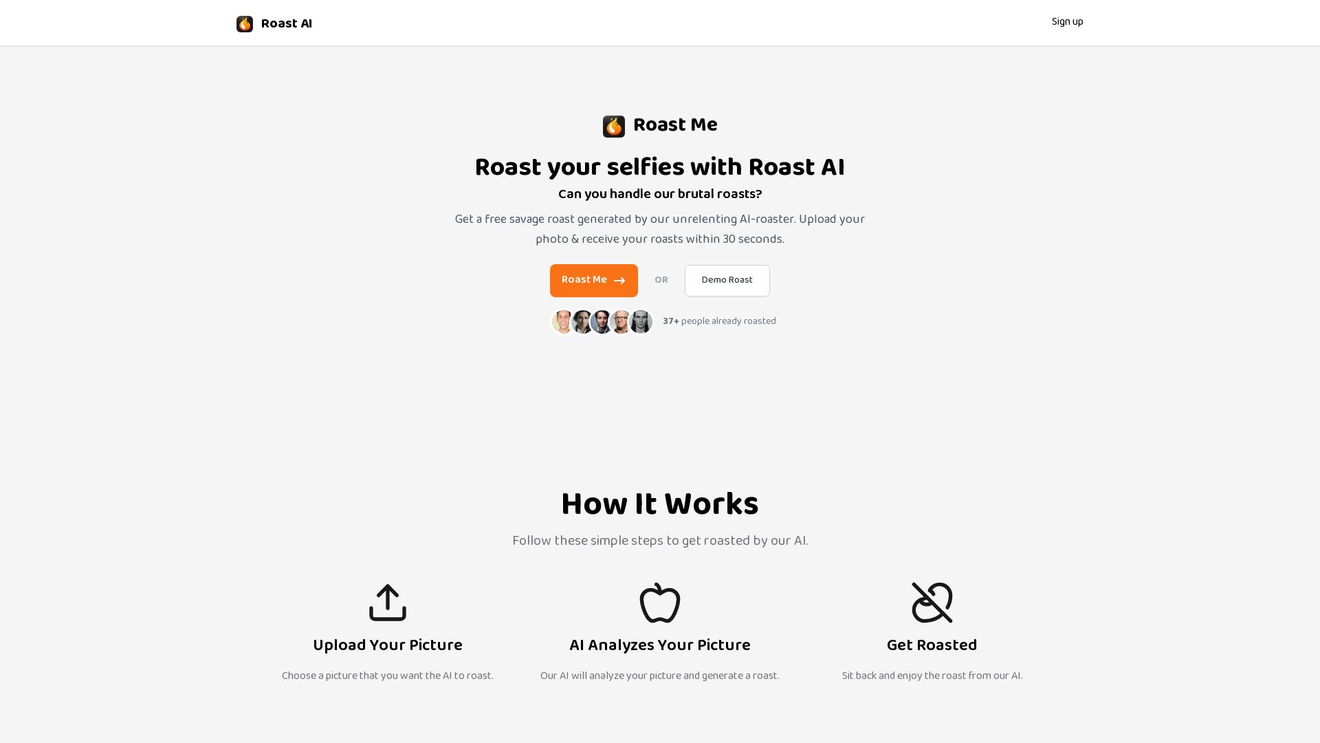 Roast AI | Create Personalized Witty Roasts for Fun | Futureen