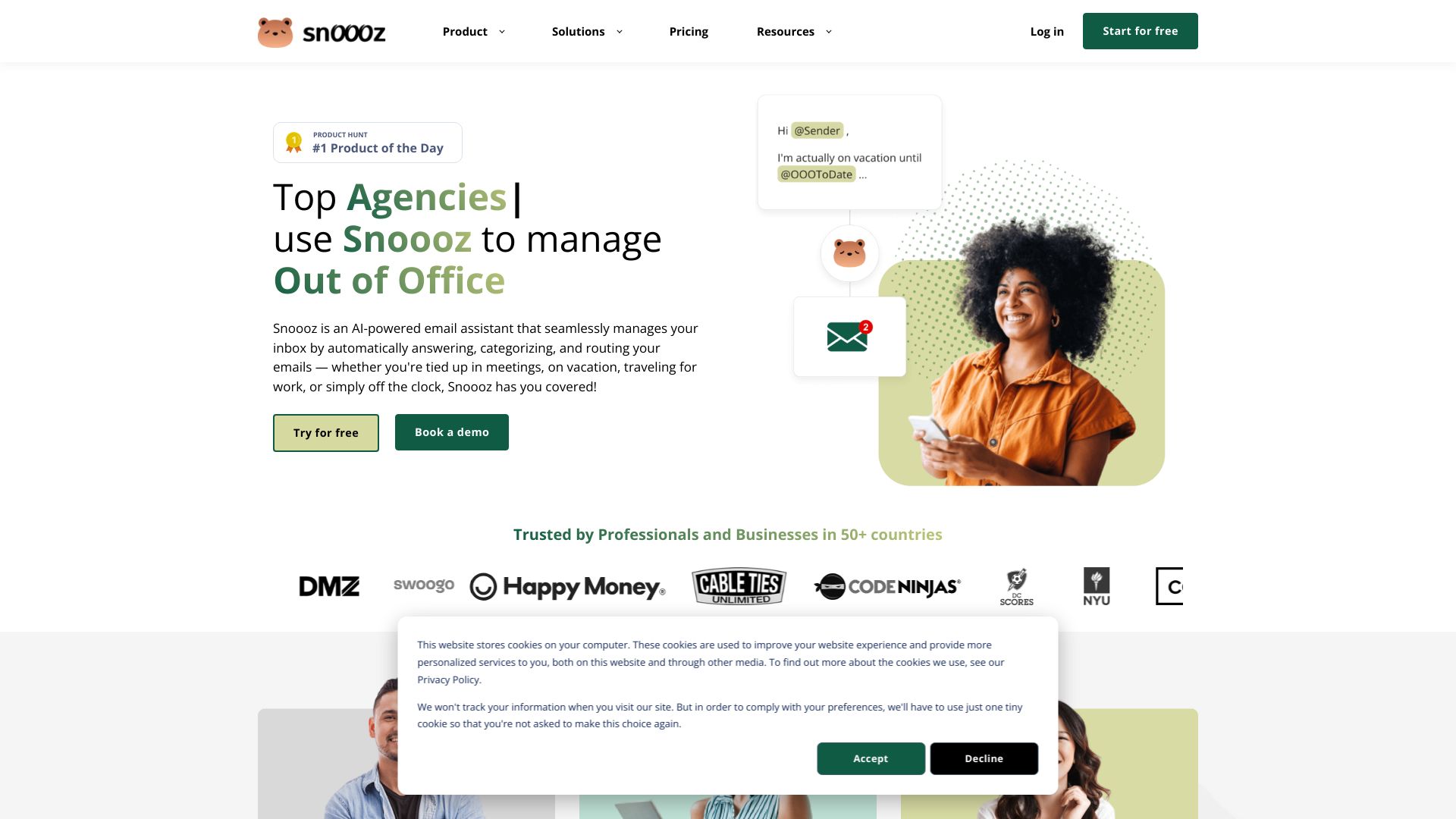 Snoooz | Simple OOO Management! | Futureen