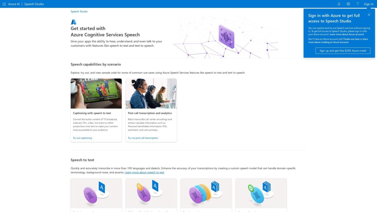 Speech Studio | Enhance Your Apps with Microsoft Speech's Advanced ...