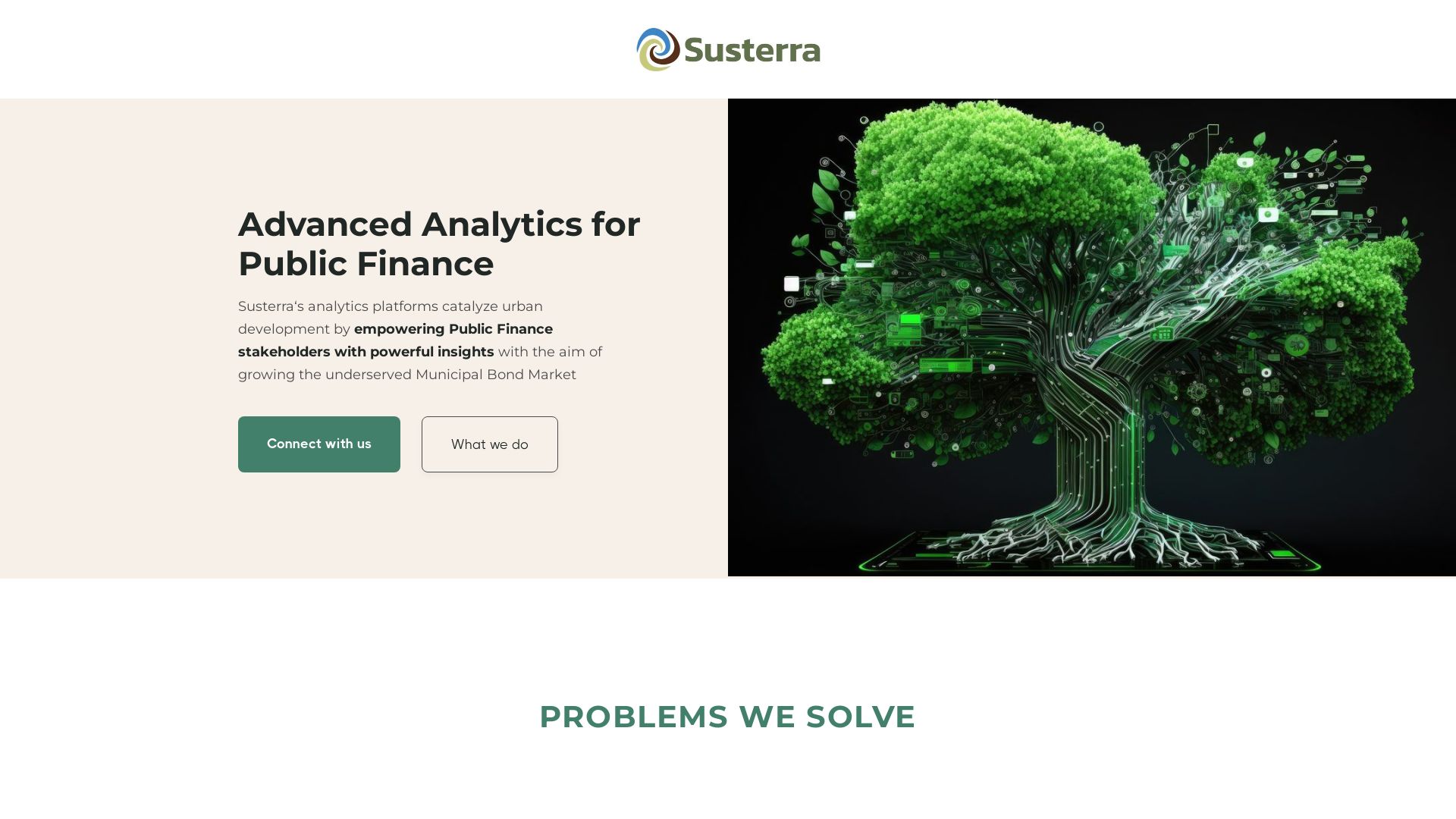 Susterra | Smarter Municipal Finance with AI Analytics | Futureen