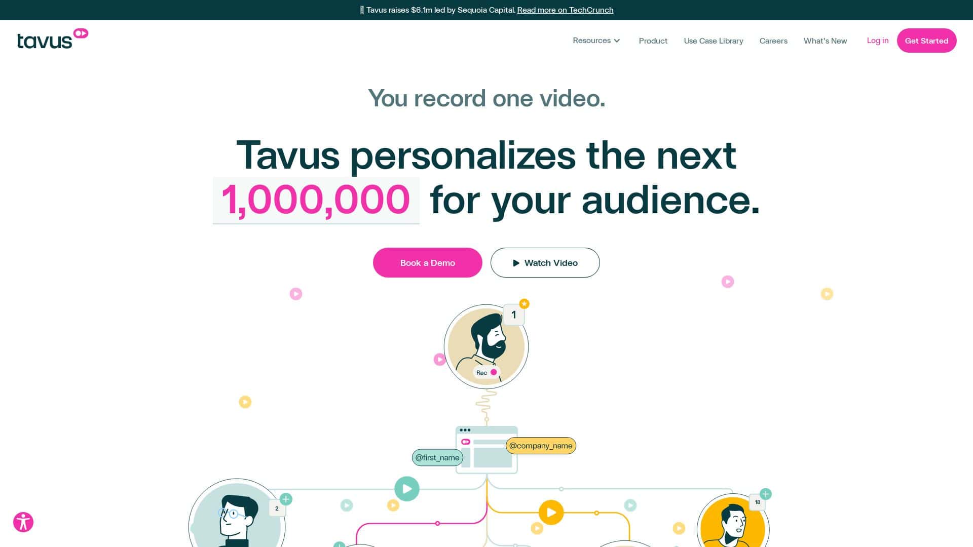 Tavus | AI Video Tool for Personalized Content | Futureen
