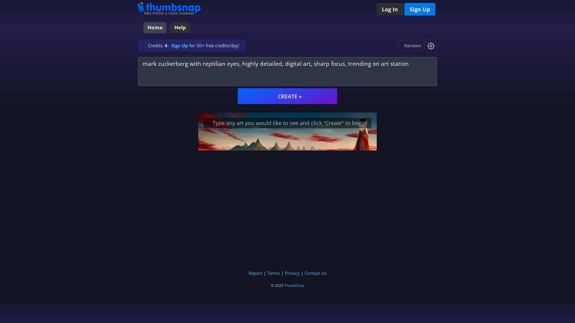 ThumbSnap | Turn Words into Beautiful Art with Ease | Futureen