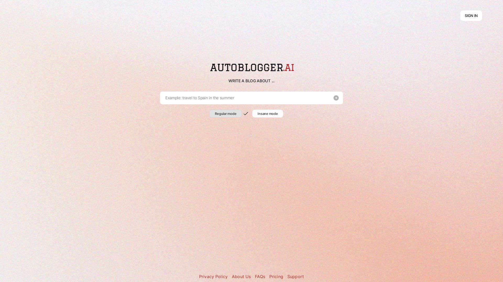 AutoBloggerai | Simplify Content Creation | Futureen