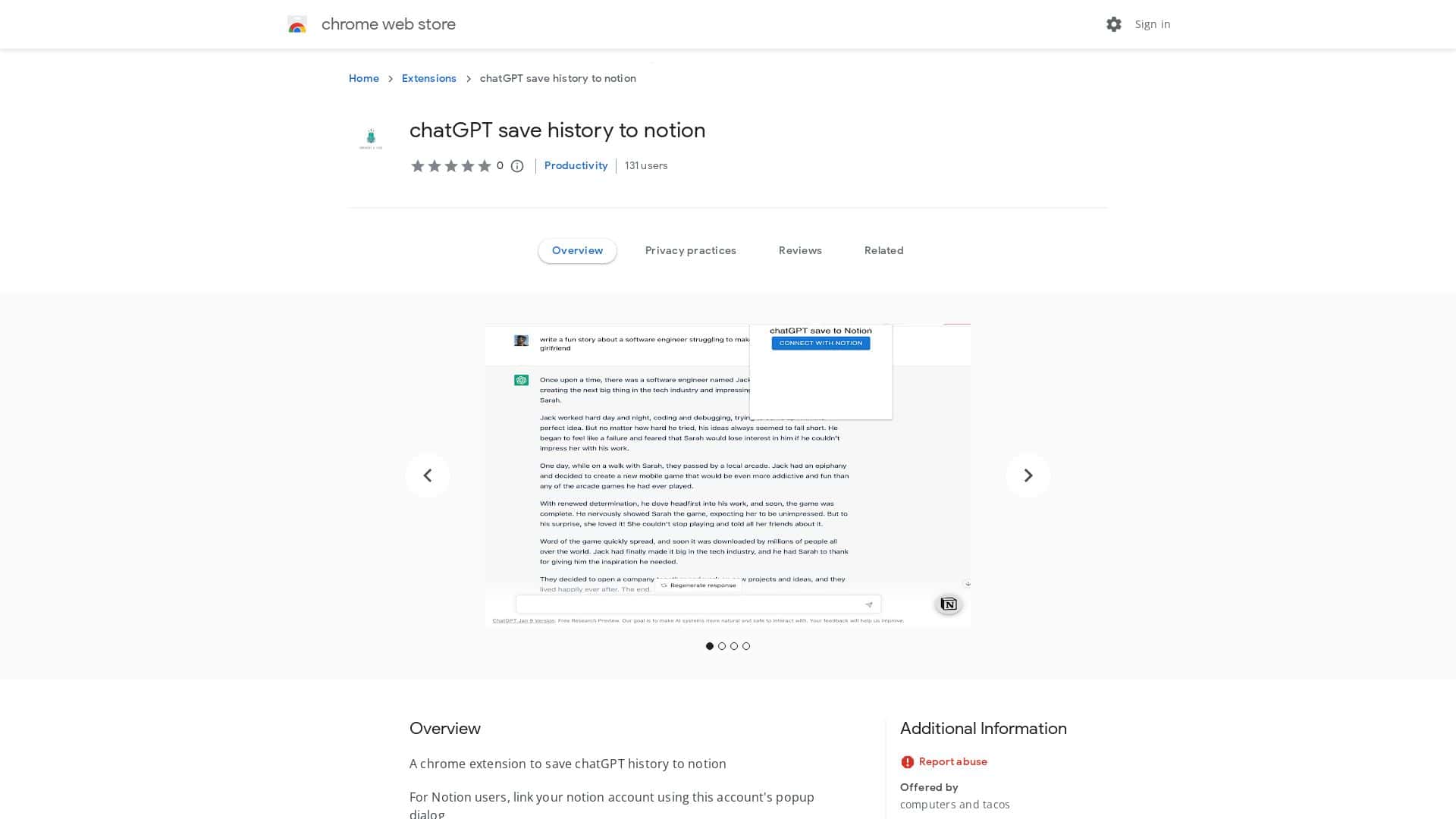 Save history to Notion | Save ChatGPT conversations in Notion with ease | Futureen