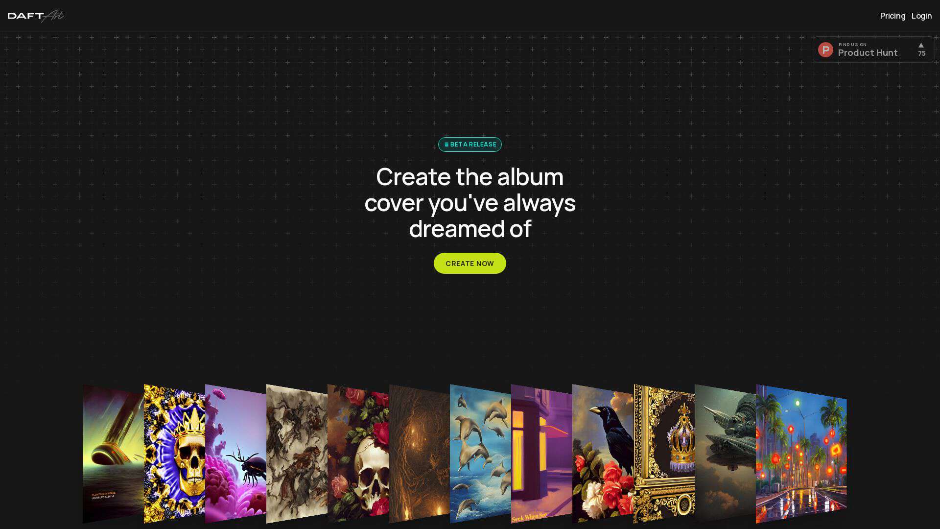 Daft Art | AI-Powered Album Cover Generator for Musicians | Futureen