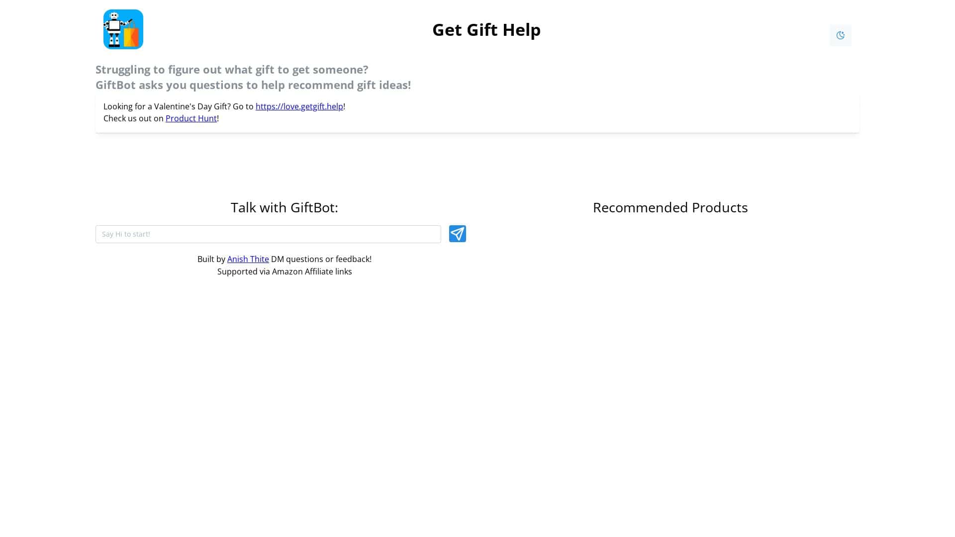 GiftBot | AI-Powered Chatbot for Personalized Gift Suggestions | Futureen
