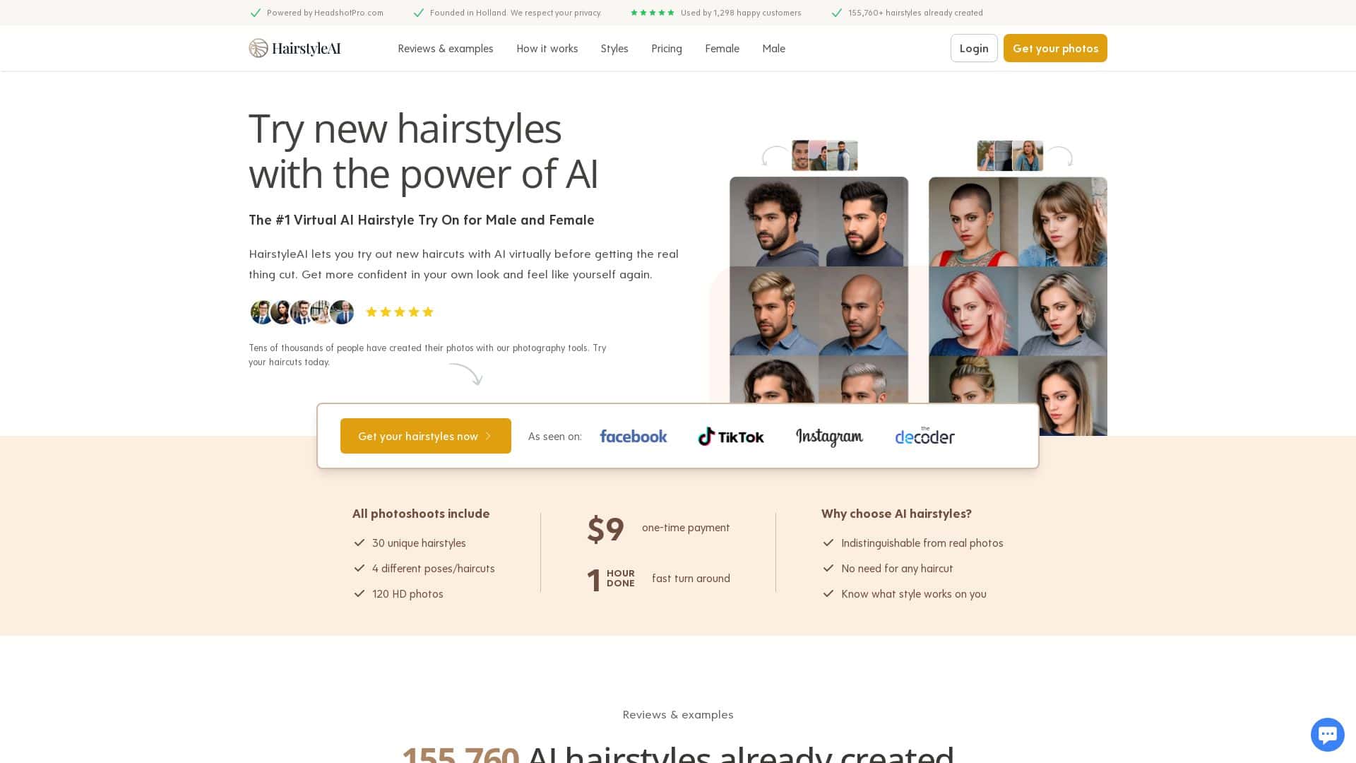 Hairstyle AI | Find the Ideal Hairstyles with Ease | Futureen