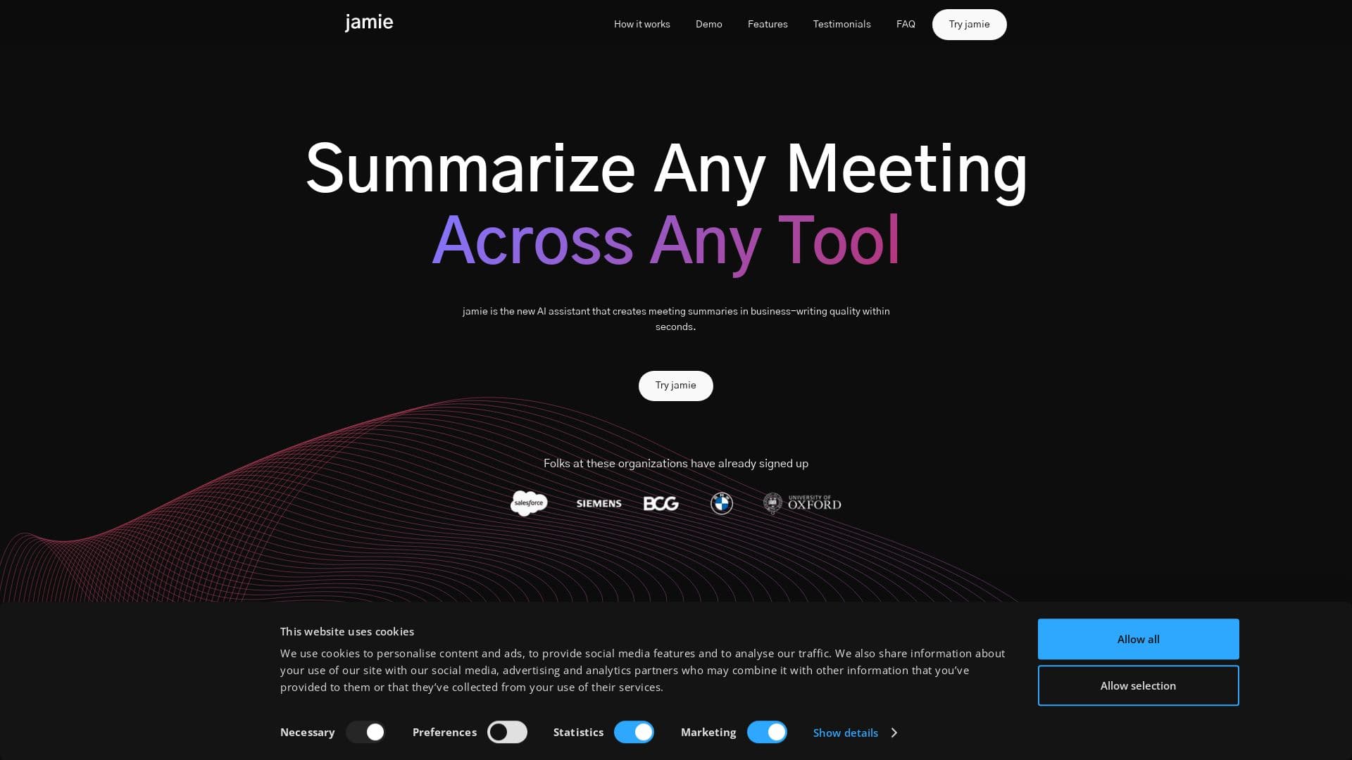 Jamie | Transforming Meeting Note-Taking and Management | Futureen
