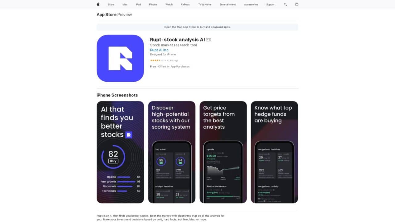 Rupt | Simplify Stock Analysis with AI Insights | Futureen