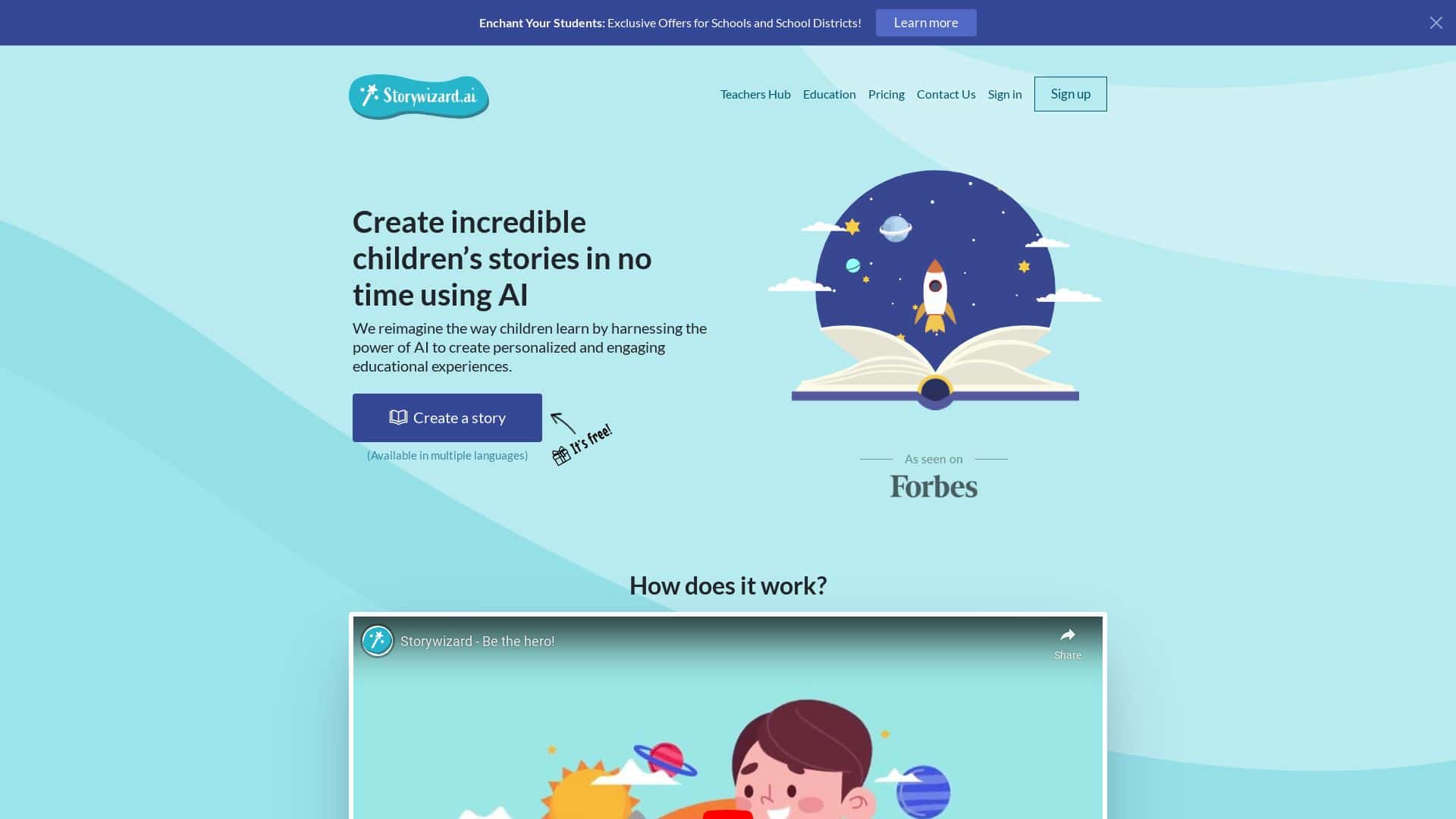 Storywizardai | Custom Learning Stories and Progress Tracking | Futureen
